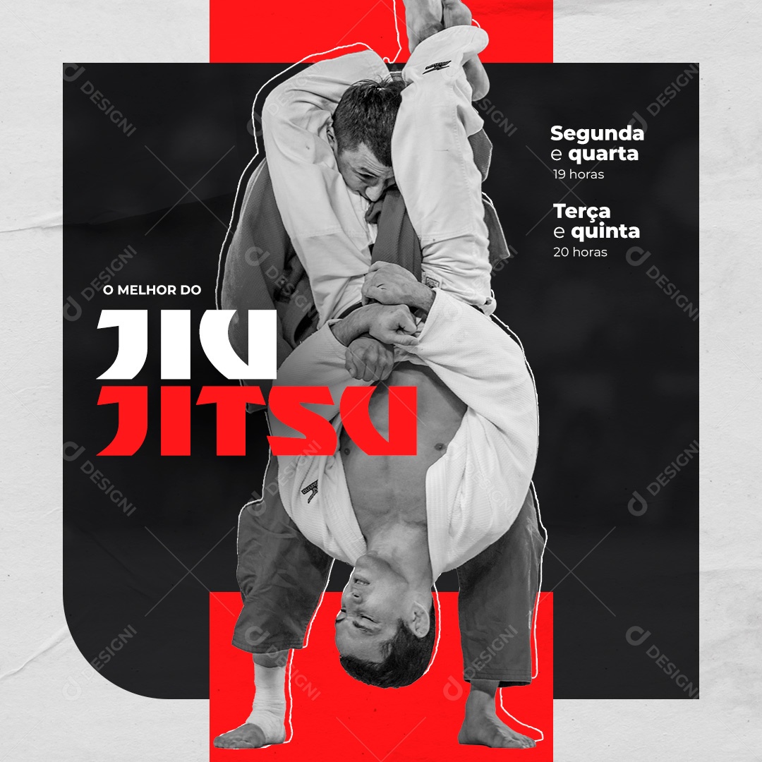 O Melhor do Jiu Jitsu Social Media PSD Editáve [download] - Designi