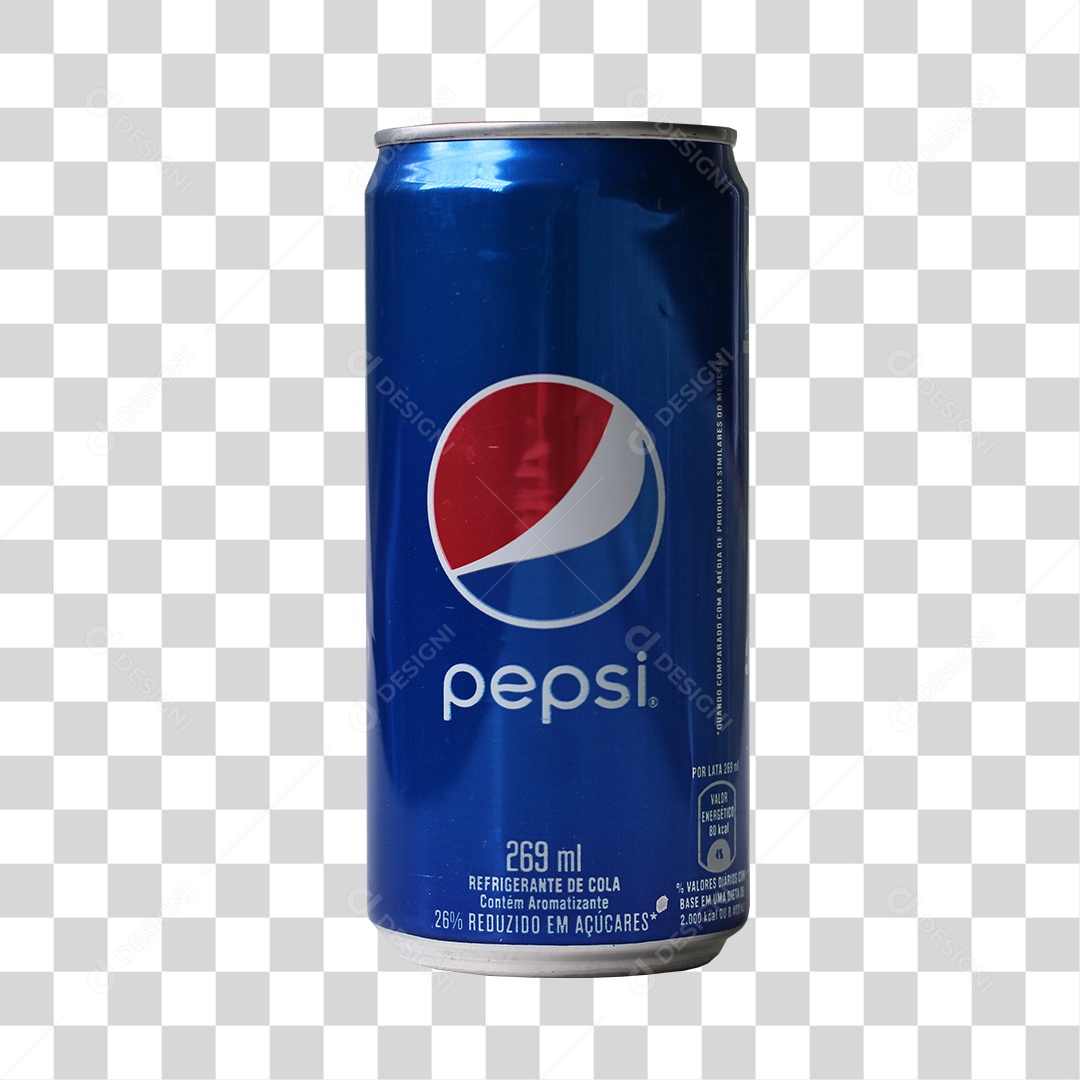 Lata de Refrigerante Pepsi PNG Transparente [download] - Designi