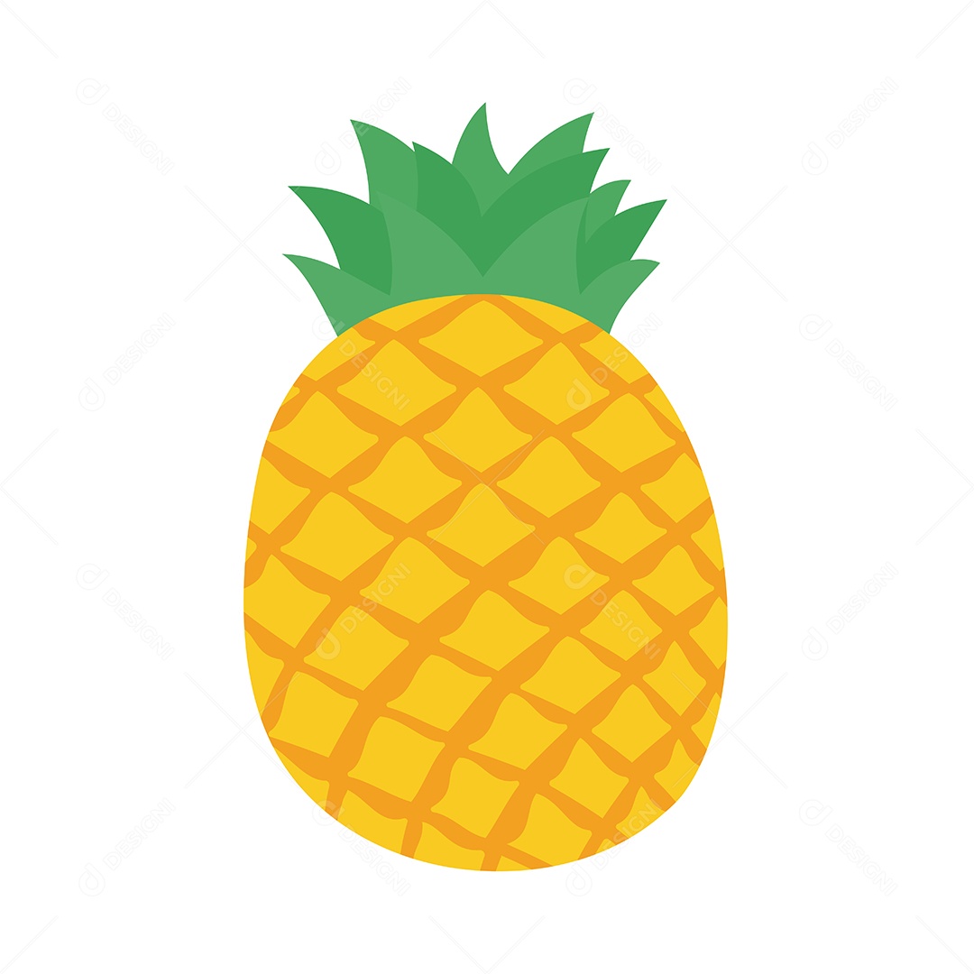 Padrao De Vetor De Abacaxi Design De Padrão De Frutas De Abacaxi