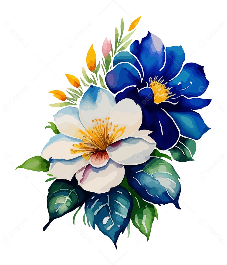 Desenhos Incriveis De Flores