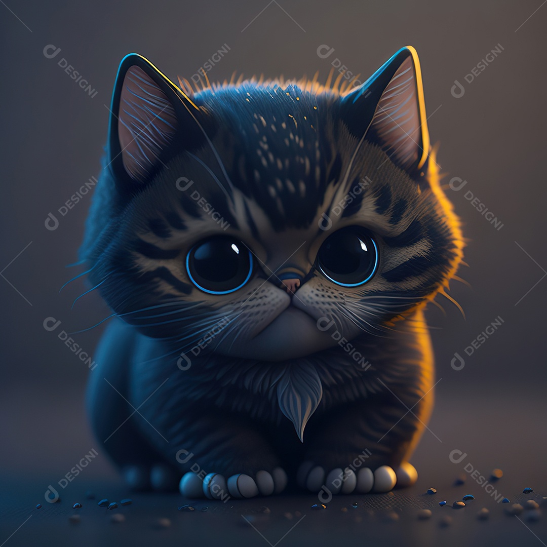 Imagem realista de gato [download] - Designi