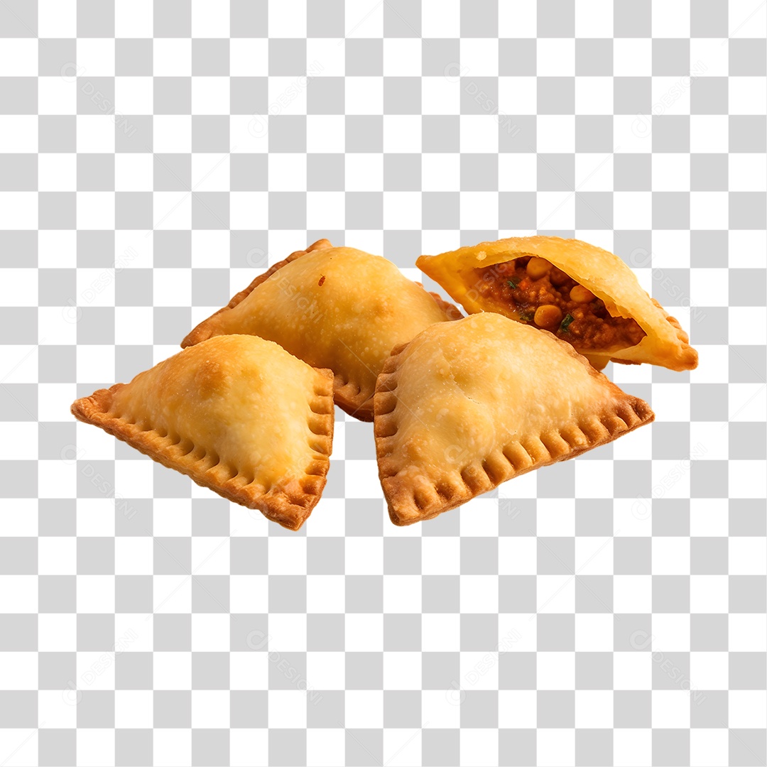 Pasteis fritos saborosos PNG Transparente [download] - Designi