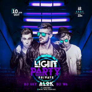 Light Party Social Media PSD Editável [download] - Designi