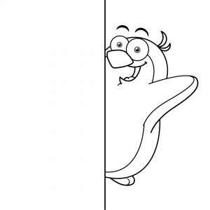 Pinguim Desenho Vetor EPS [download] - Designi