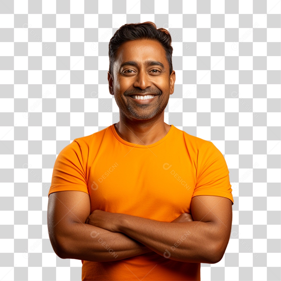 Homem Sorrindo Alegre PNG Transparente [download] - Designi