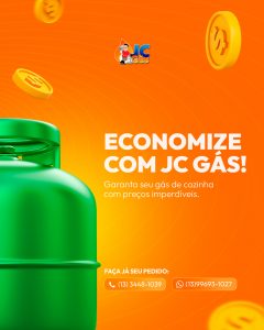 Economize Com Jc Gás Distribuidora Social Media PSD Editável [download ...