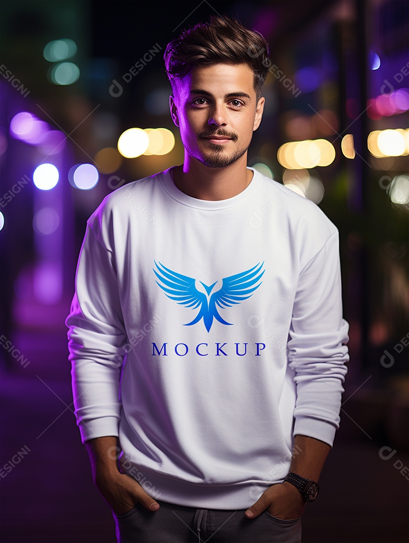 Mockup de Moletom PSD Editável [download] - Designi