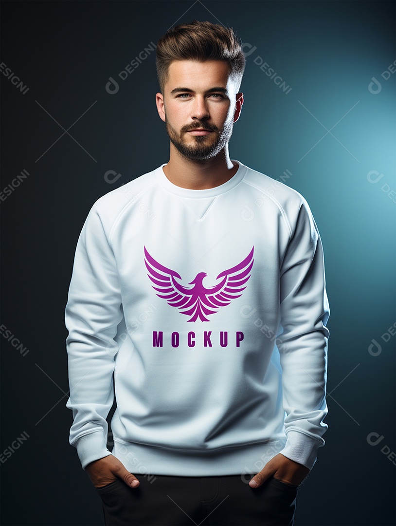 Mockup de Moletom PSD Editável [download] - Designi