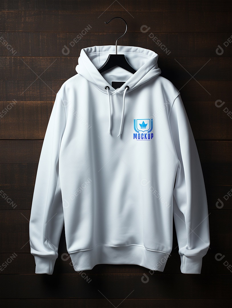 Mockup De Moletom No Cabide PSD Editável [download] - Designi