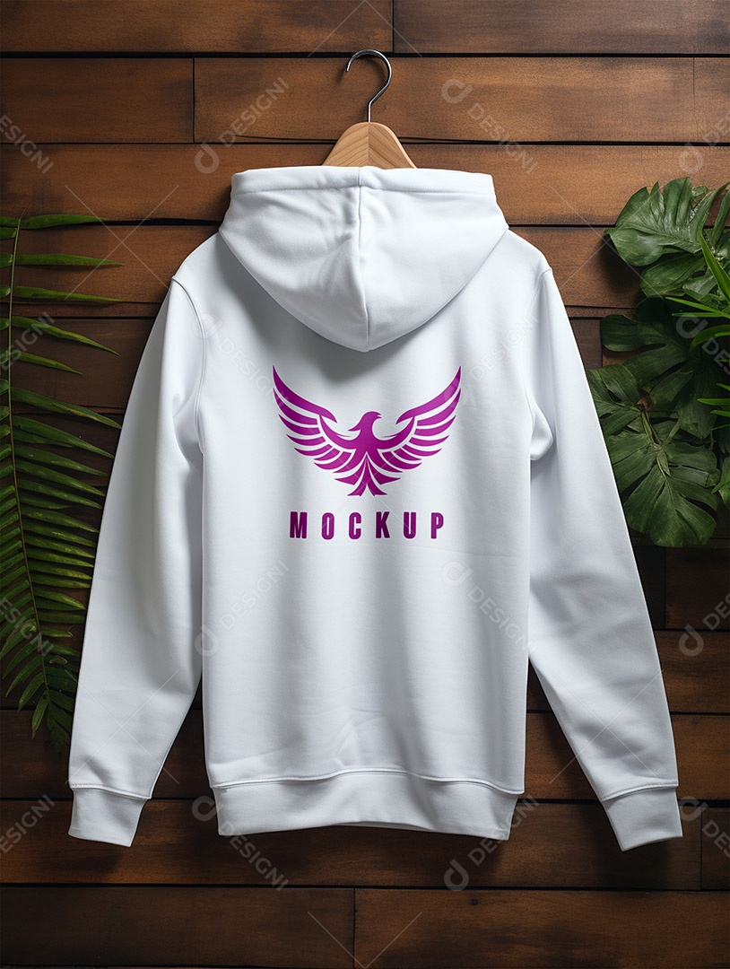 Mockup de Moletom Masculina PSD Editável [download] - Designi