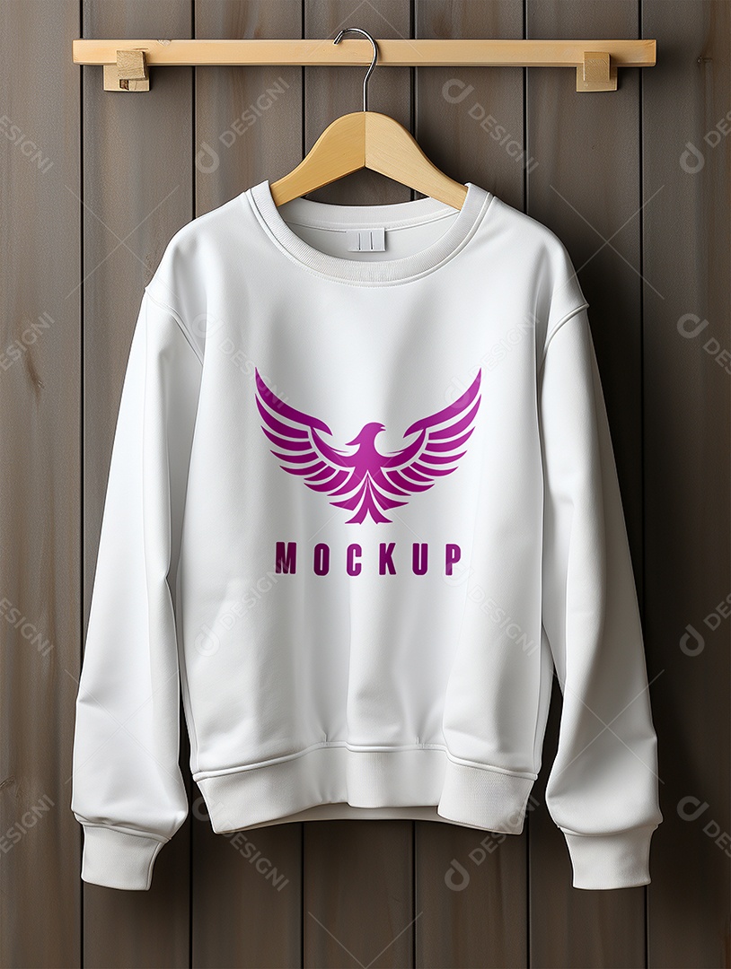 Mockup de Moletom Masculina PSD Editável [download] - Designi