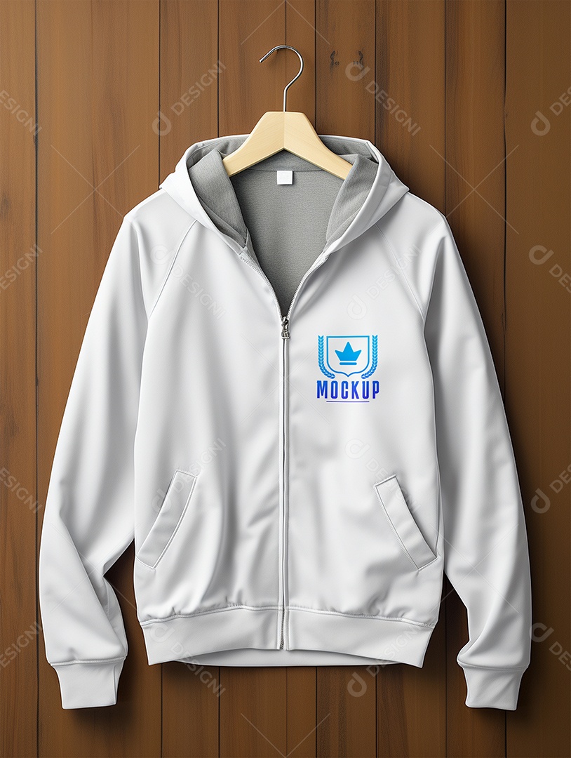Mockup De Moletom No Cabide PSD Editável [download] - Designi