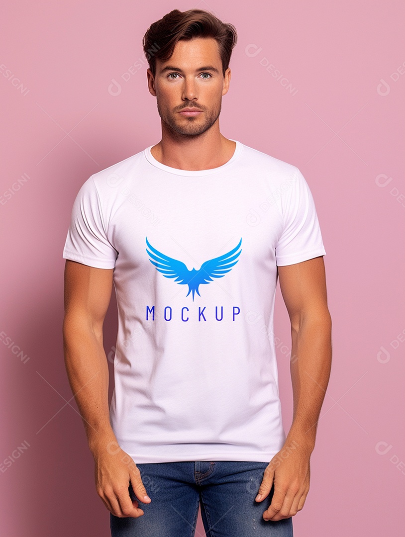 Mockup de Camiseta PSD Editável [download] - Designi