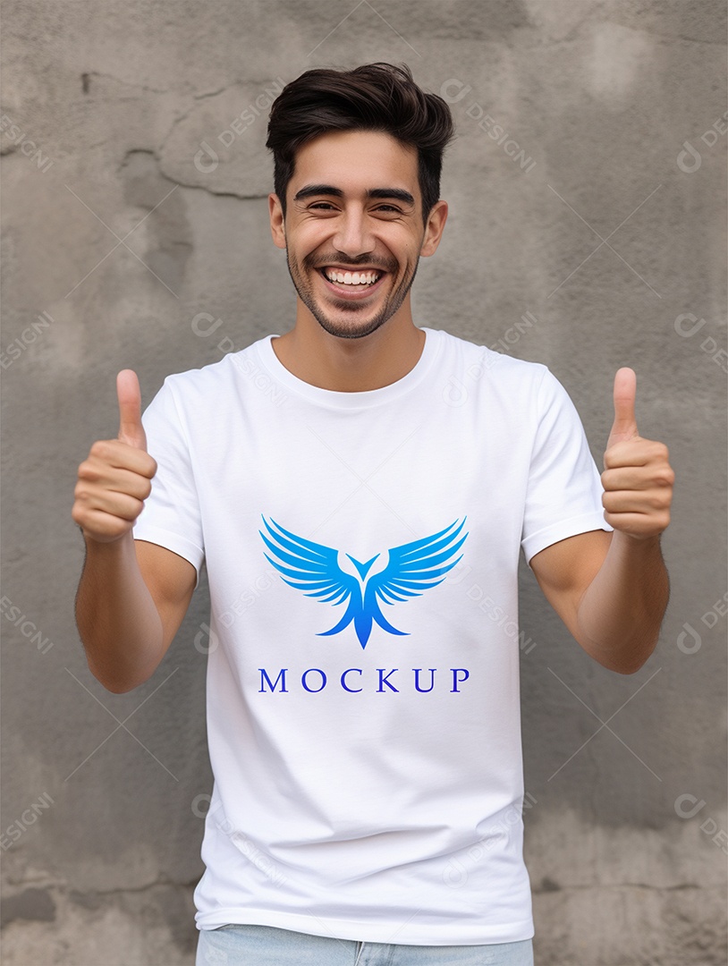 Mockup de Camiseta PSD Editável [download] - Designi
