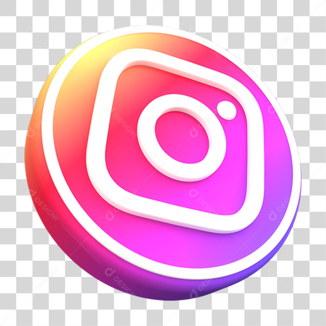 Ícone do Instagram PNG Transparente [download] - Designi