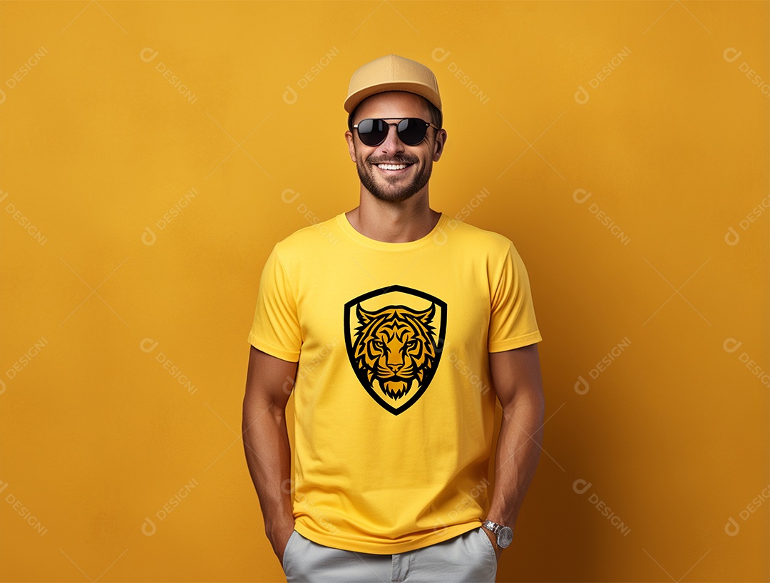Mockup de Camiseta PSD Editável [download] - Designi