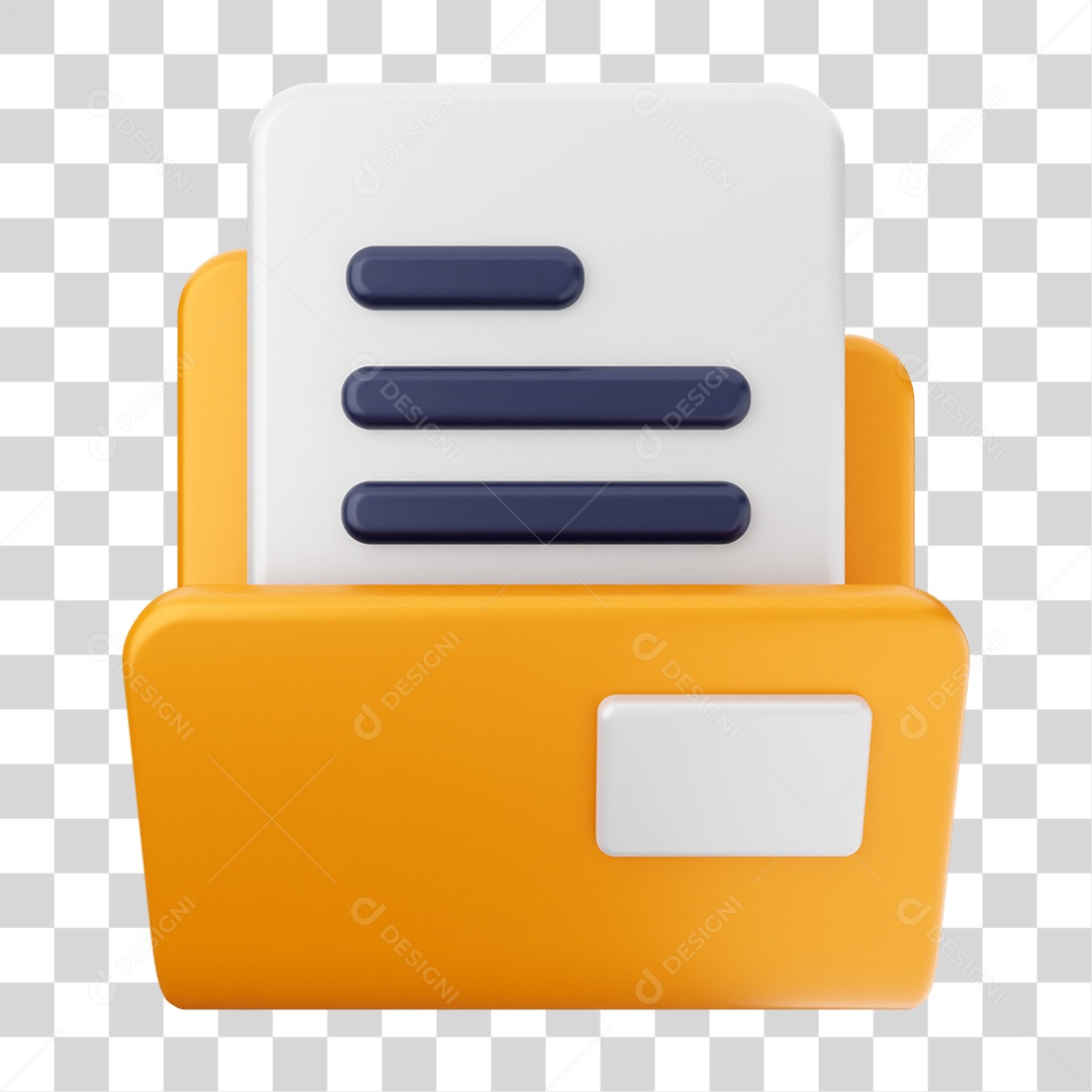 Pasta de Arquivos PNG Transparente [download] - Designi