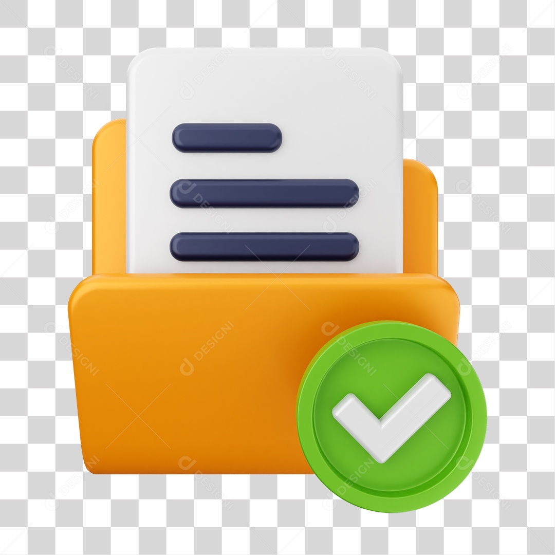 Pasta de Arquivos PNG Transparente [download] - Designi