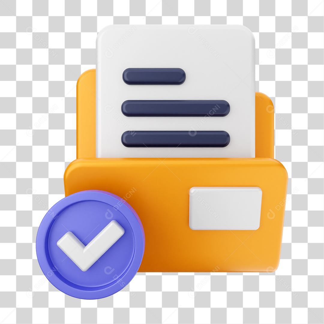 Pasta de Arquivos PNG Transparente [download] - Designi