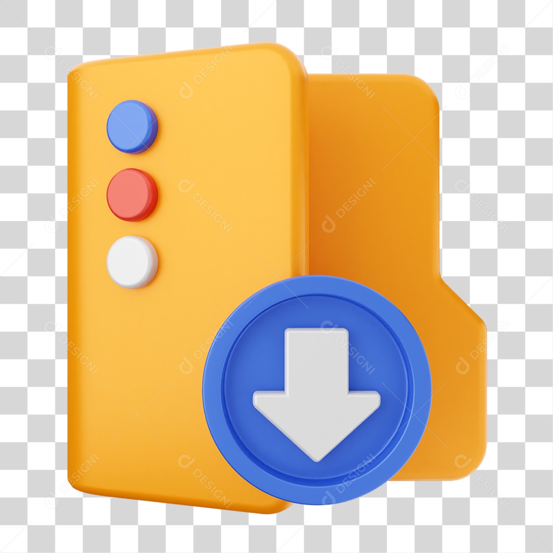 Pasta de Arquivos PNG Transparente [download] - Designi