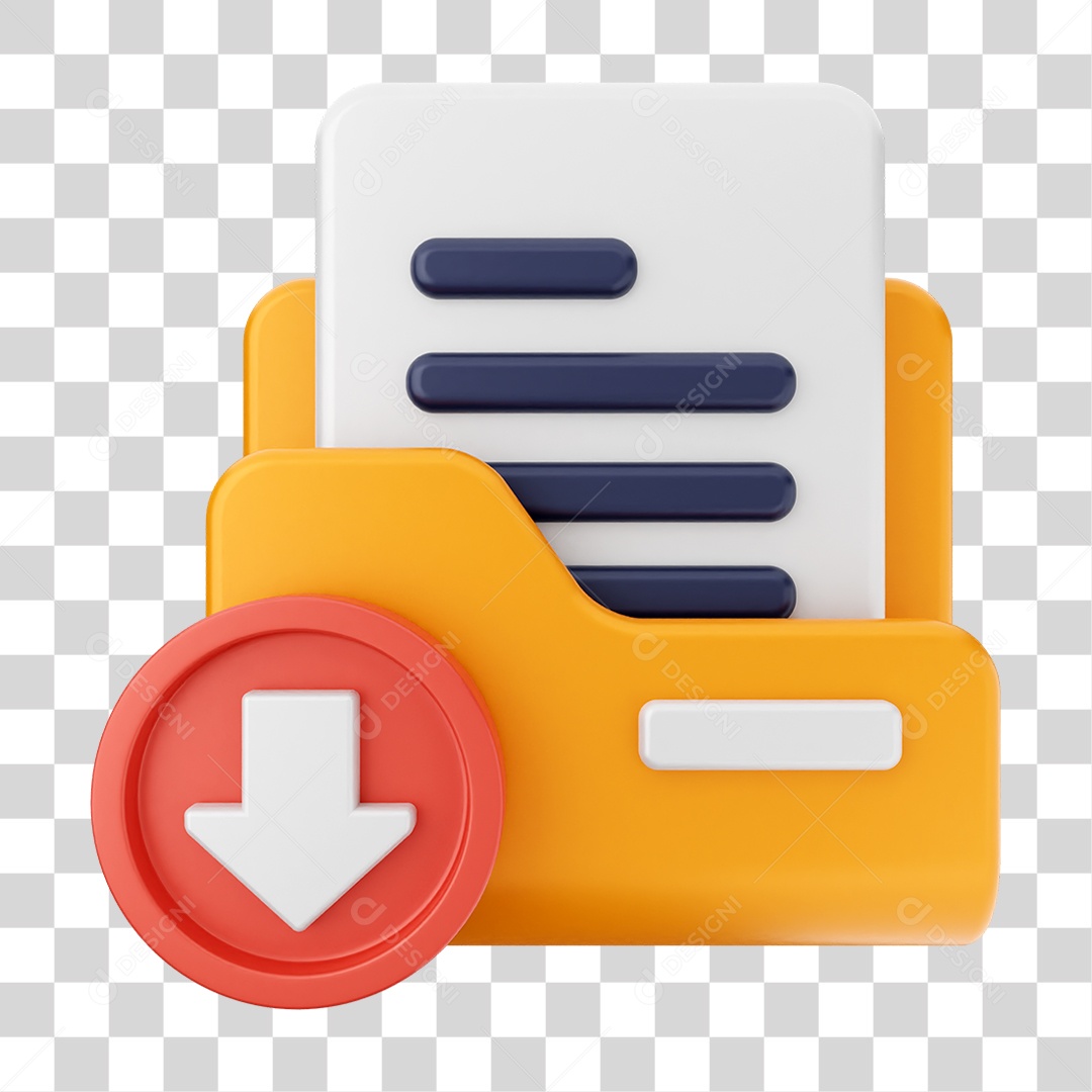 Pasta de Arquivos PNG Transparente [download] - Designi