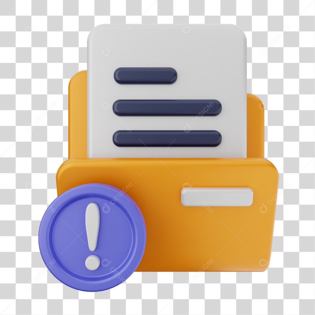 Pasta de Arquivos PNG Transparente [download] - Designi