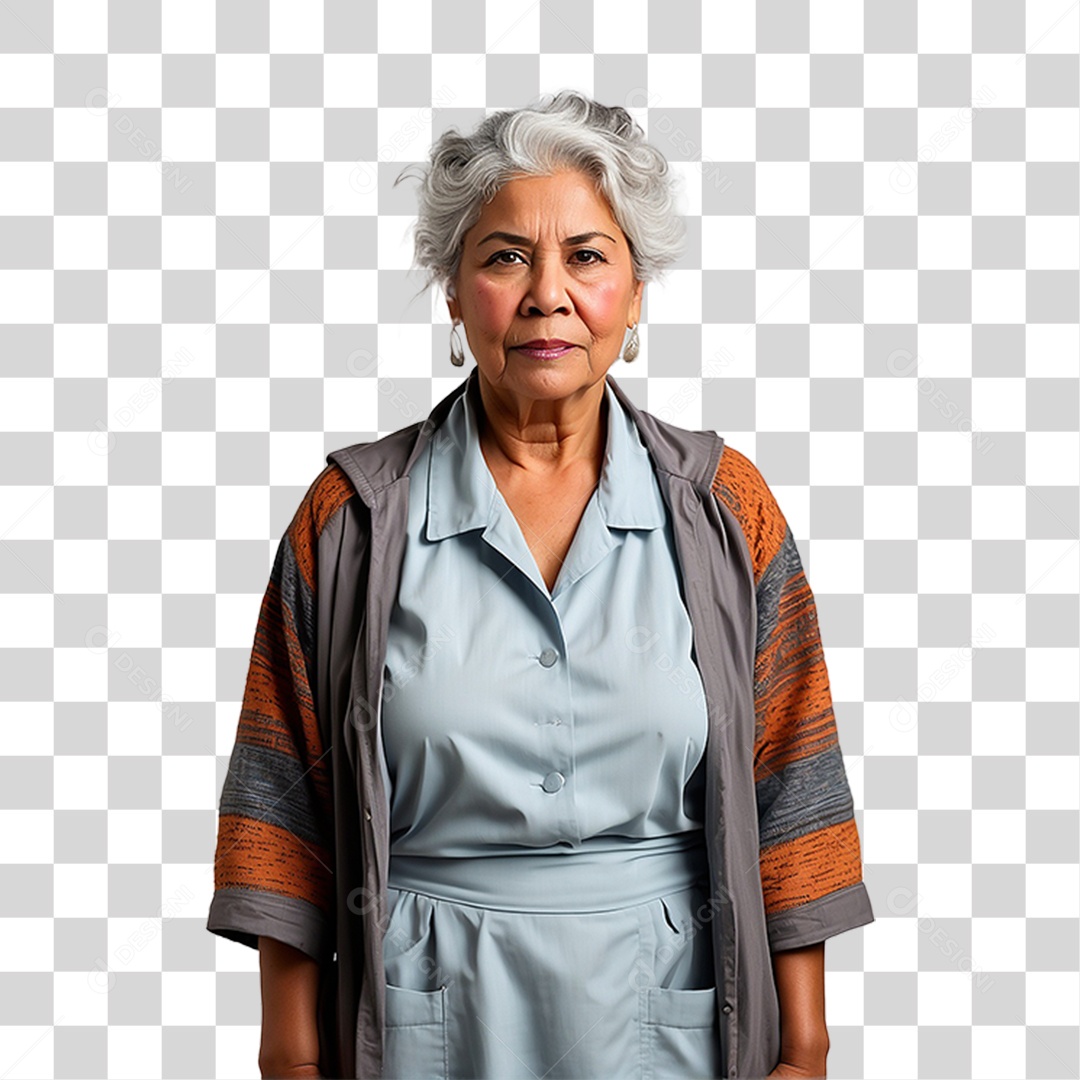 Senhora Mulher Idosa PNG Transparente [download] - Designi