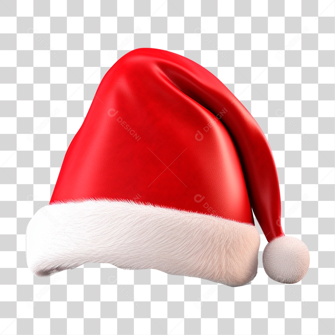 Chapéu de Papai Noel PNG Transparente [download] - Designi