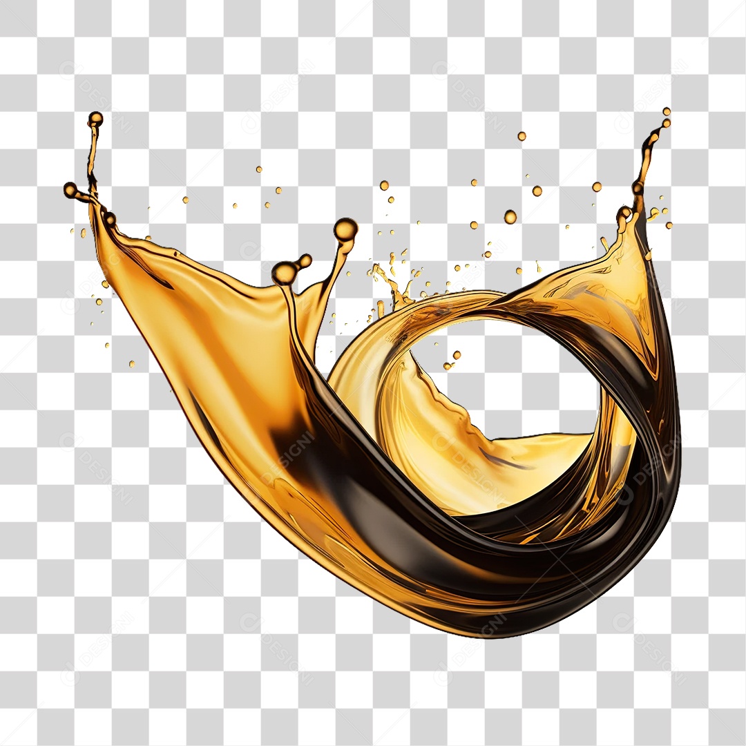Splash de Líquidos PNG Transparente [download] - Designi
