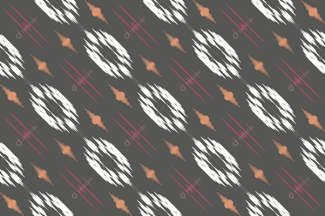 Tecido de Seda Tradicional Padrão Sem Costura Ilustração Vetor EPS ...