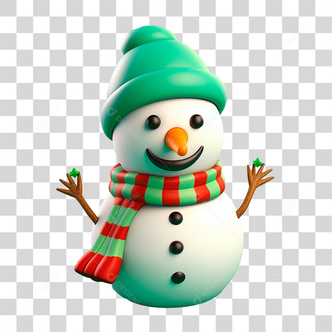 Boneco de Neve PNG Transparente [download] - Designi