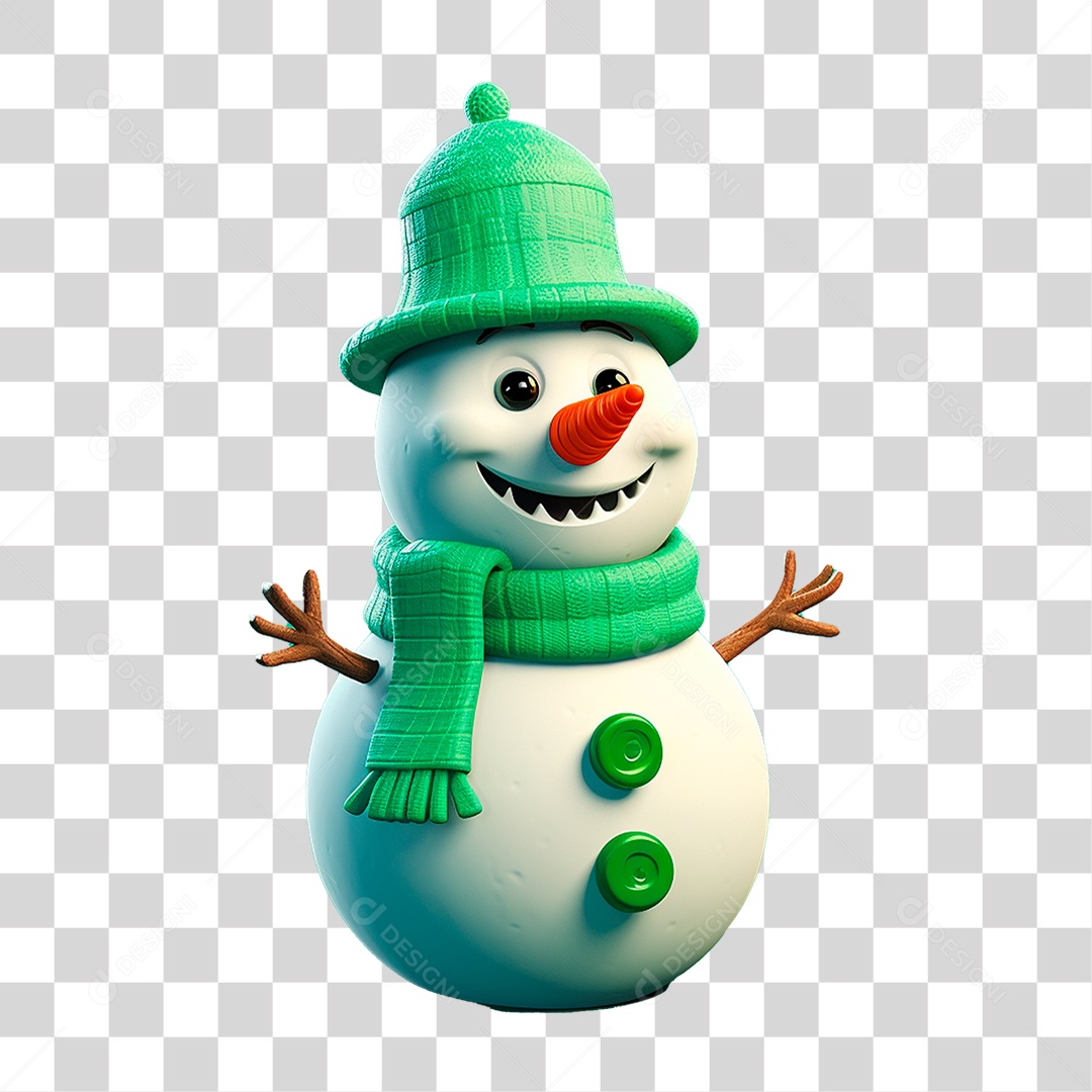 Boneco de Neve PNG Transparente [download] - Designi