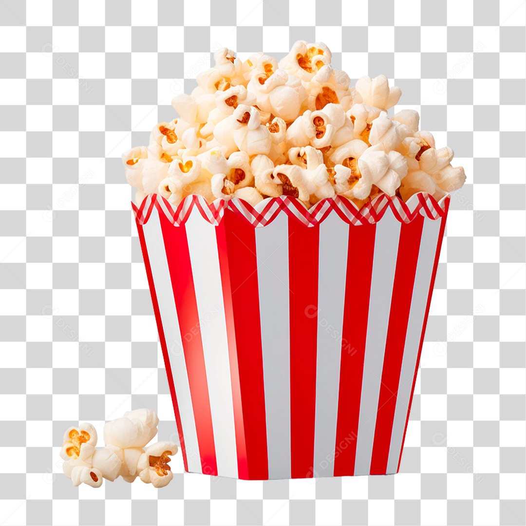Pipoca PNG Transparente [download] - Designi