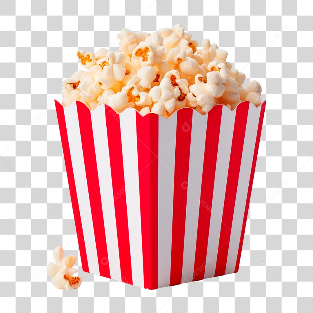 Pipoca PNG Transparente [download] - Designi
