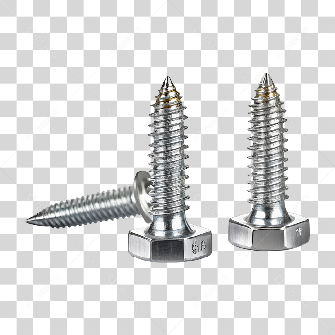 Transparent PNG Metal Screw [download] - Designi
