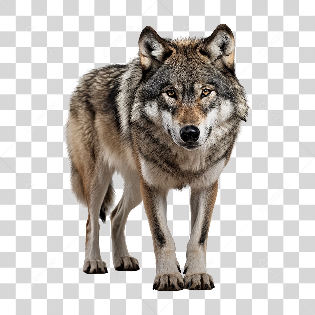 Animal Lobo Selvagem PNG Transparente [download] - Designi