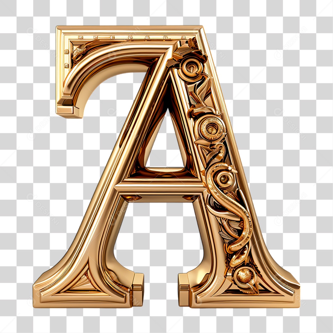 Letra A PNG Transparente [download] - Designi