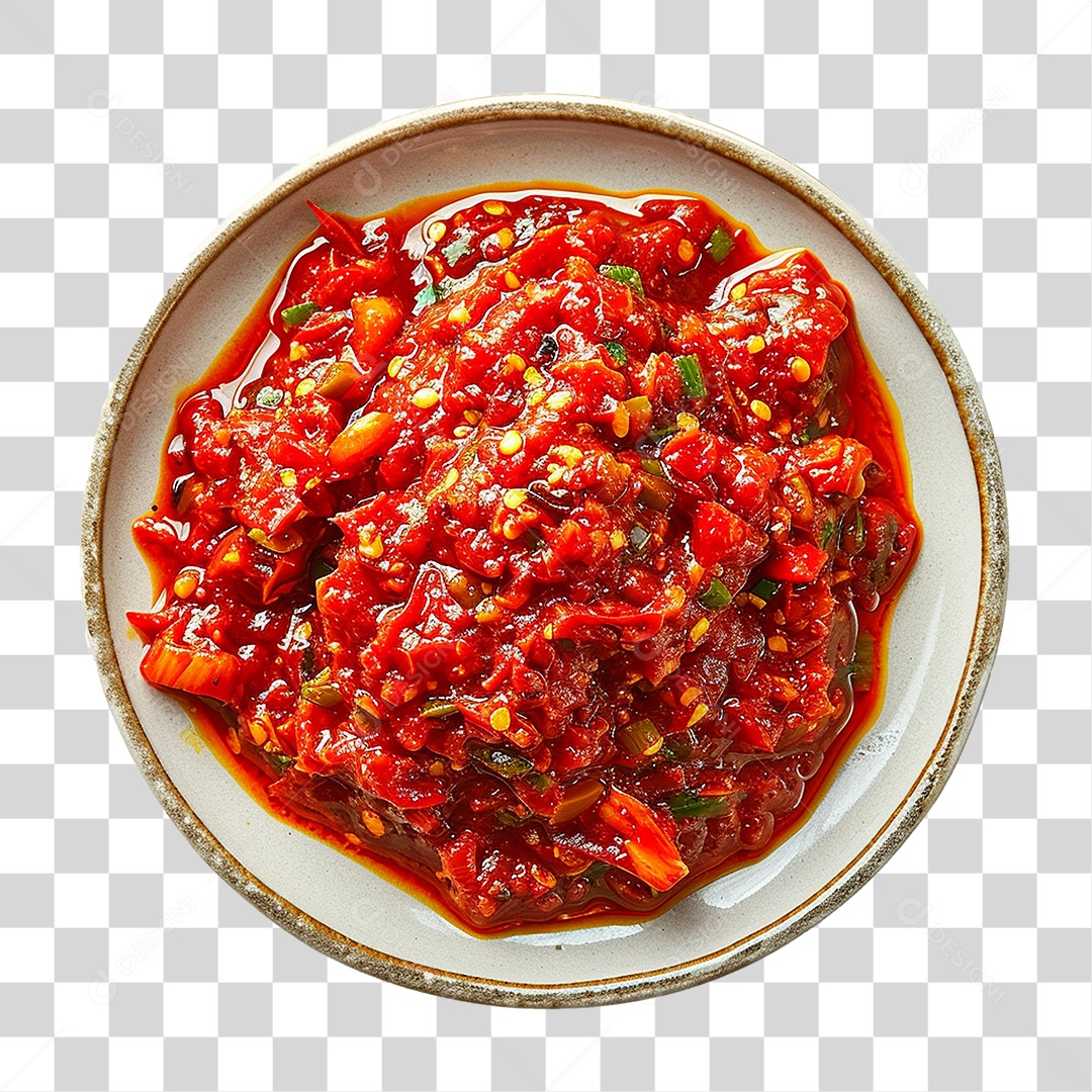 Prato de Sambal PNG Transparente [download] - Designi