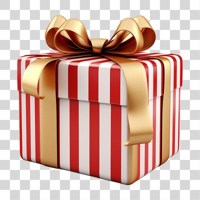 Caixa de Presente com Laço PNG Transparente [download] - Designi