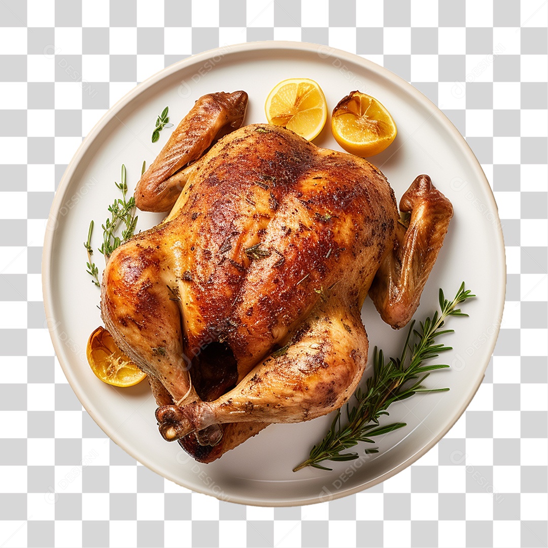 Frango Assado PNG Transparente [download] - Designi