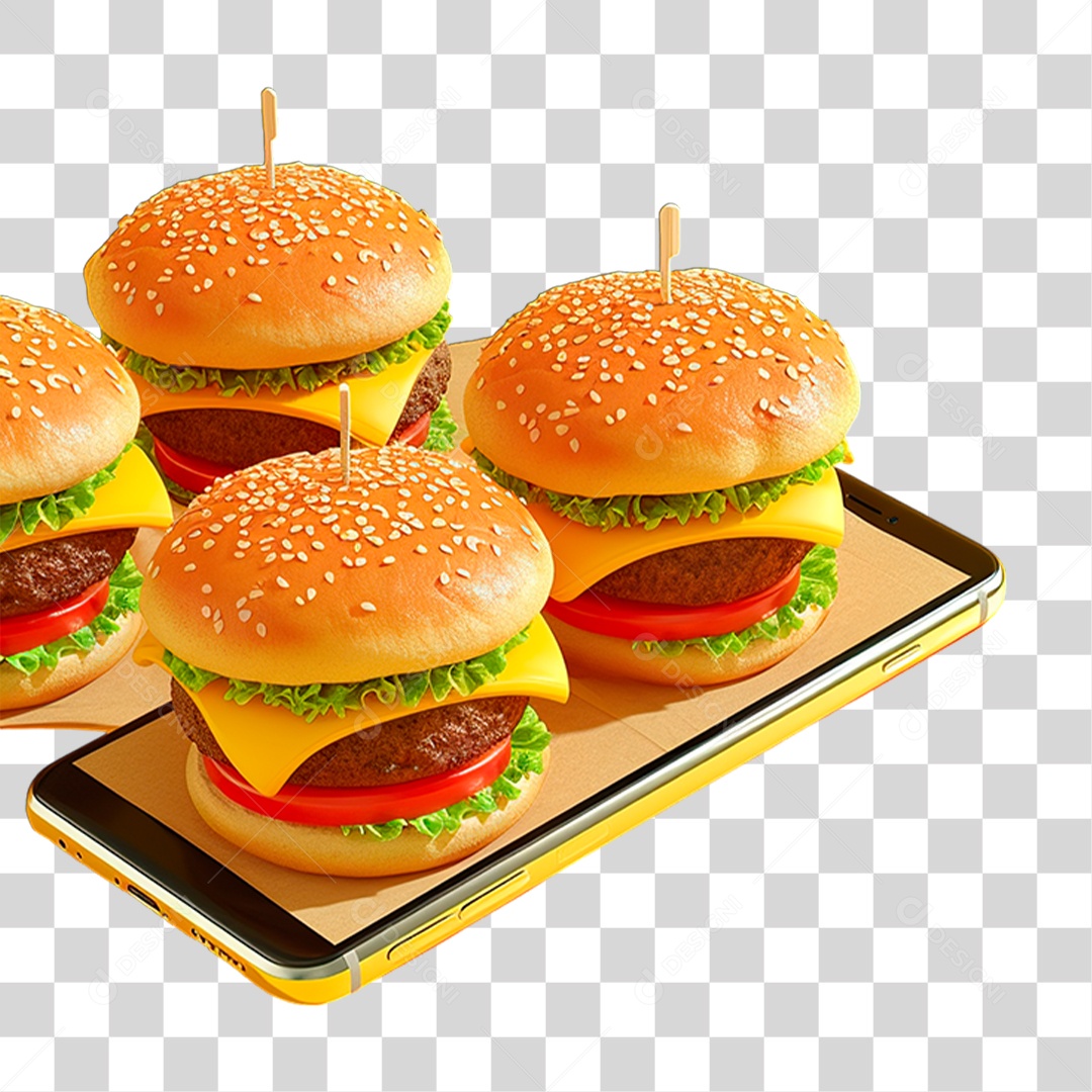 Lanches PNG Transparente [download] - Designi
