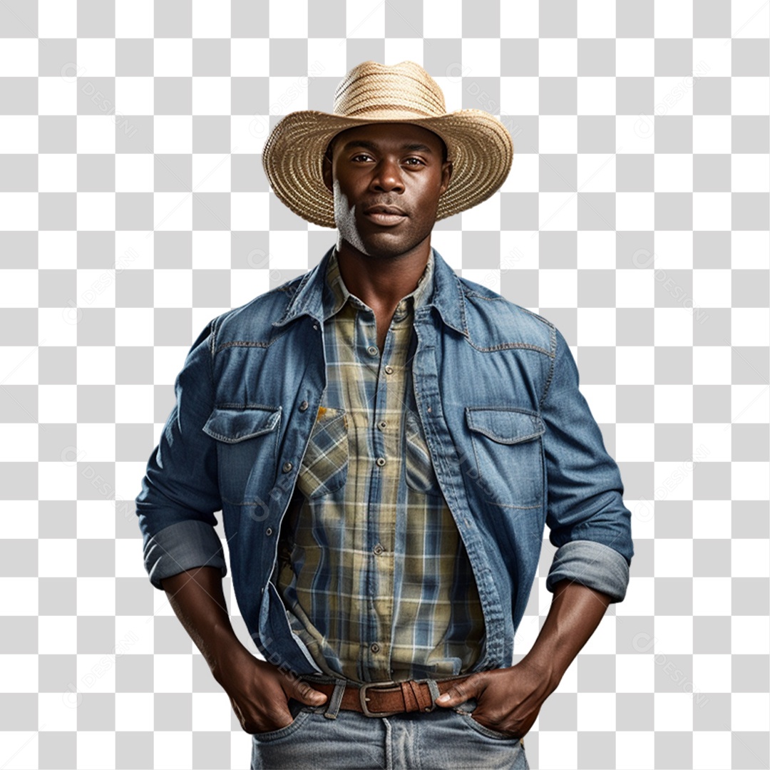 Produtor Rural Fazendeiro PNG Transparente [download] - Designi