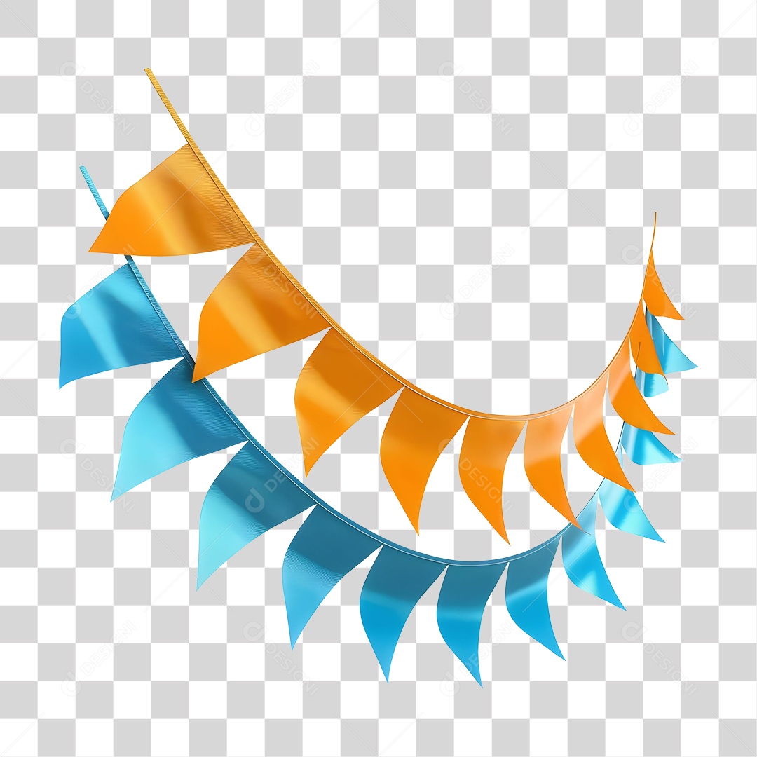 Bandeirolas de Festa Junina PNG Transparente [download] - Designi