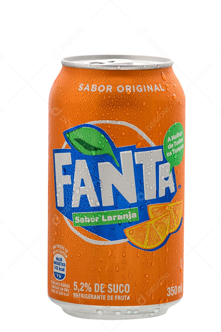 Lata de fanta laranja gelada [download] - Designi