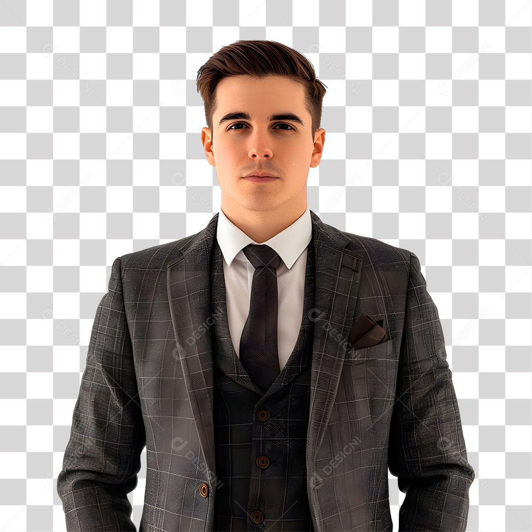 Homem de Terno PNG Transparente [download] - Designi