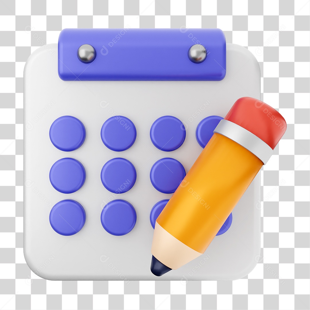 Calendário Datas PNG Transparente [download] - Designi