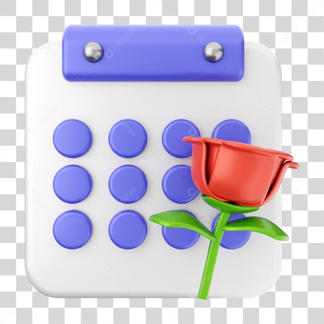 Calendário Datas PNG Transparente [download] - Designi