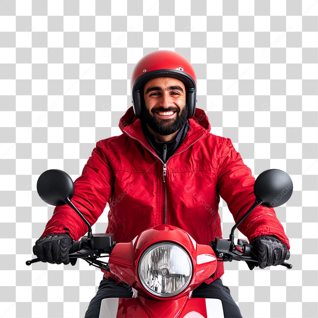 Entregador Delivery Entregas PNG Transparente [download] - Designi