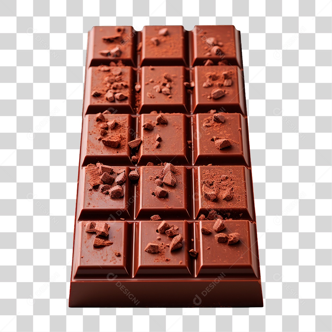 Barra de Chocolate PNG Transparente [download] - Designi