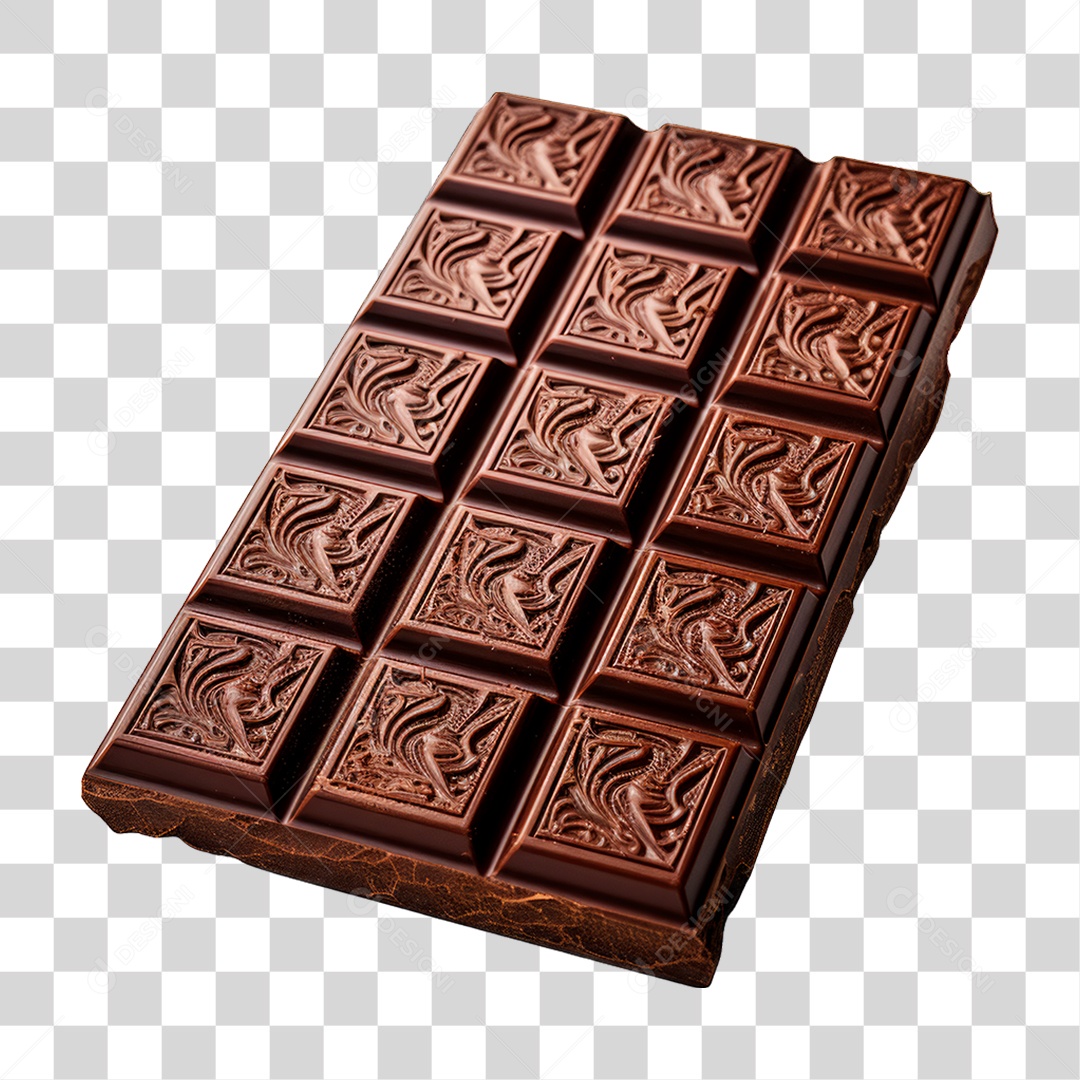 Barra de Chocolate PNG Transparente [download] - Designi